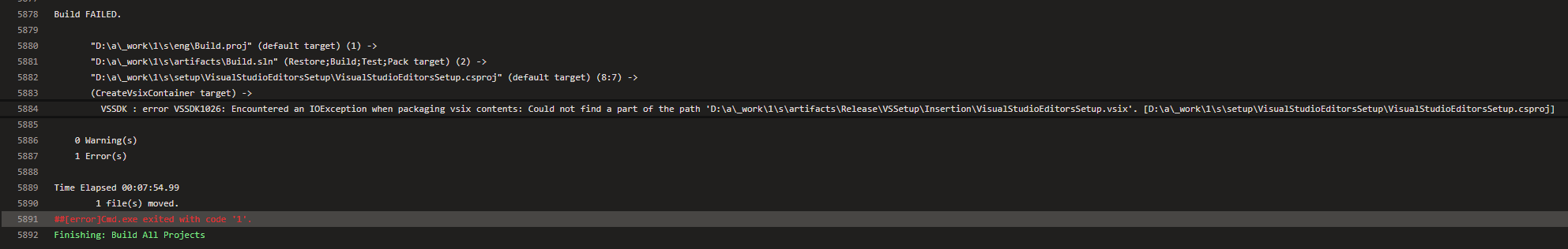 Repo fails to build without /m MSBuild flag · Issue #8350 · dotnet ...