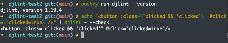 issue with alpineJS tags · Issue #448 · djlint/djLint · GitHub