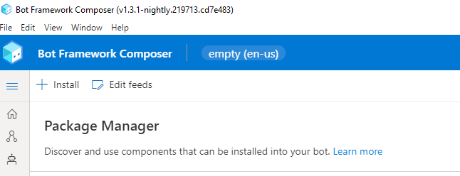 PackageManager should be called Component Manager. · Issue #6268 · microsoft/BotFramework ...