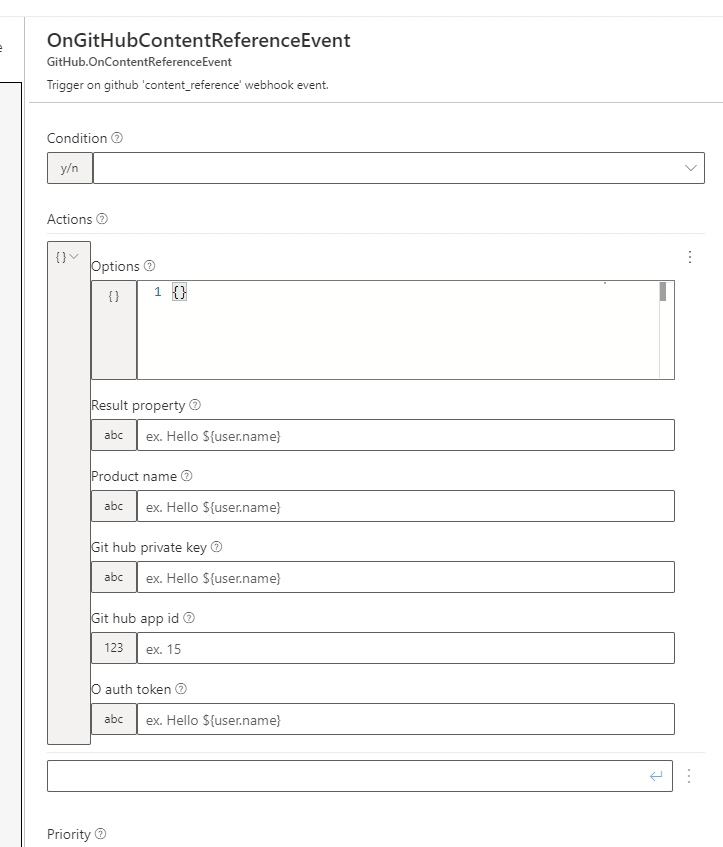 Compose tries to render Actions array in the property pane with custom triggers · Issue #6283 ...