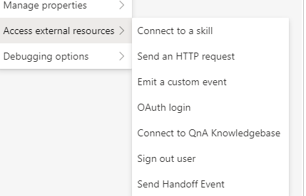 EmitEvent - aka "emit a custom event" should be grouped in Dialog Management, not external ...
