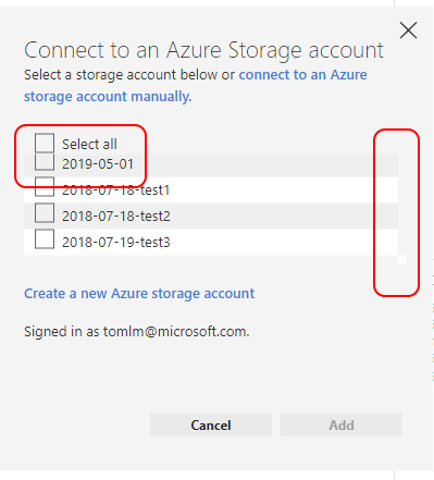 Azure Storage Explorer has poor layout · Issue #1491 · microsoft/BotFramework-Emulator · GitHub