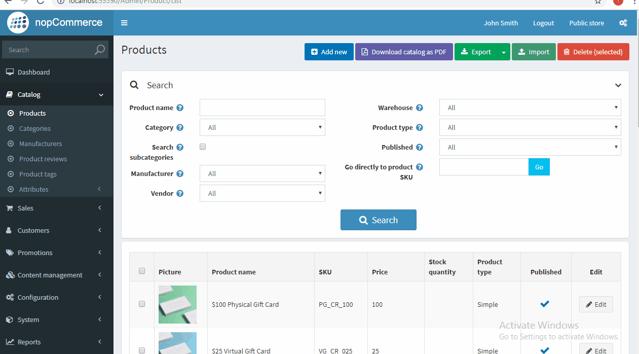 DataTables. ScrollX and pager issue · Issue #3727 · nopSolutions ...
