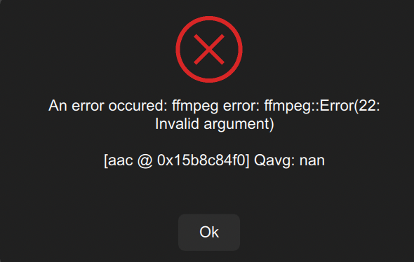 FFmpeg error 12912 · Issue #271 · gyroflow/gyroflow · GitHub