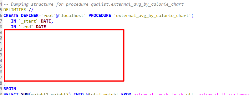 Export stored procedure has some blank lines · Issue #794 · HeidiSQL/HeidiSQL · GitHub