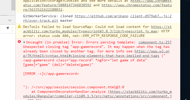 Stackblitz Is Stuck With Compiling Application And Starting Dev Server