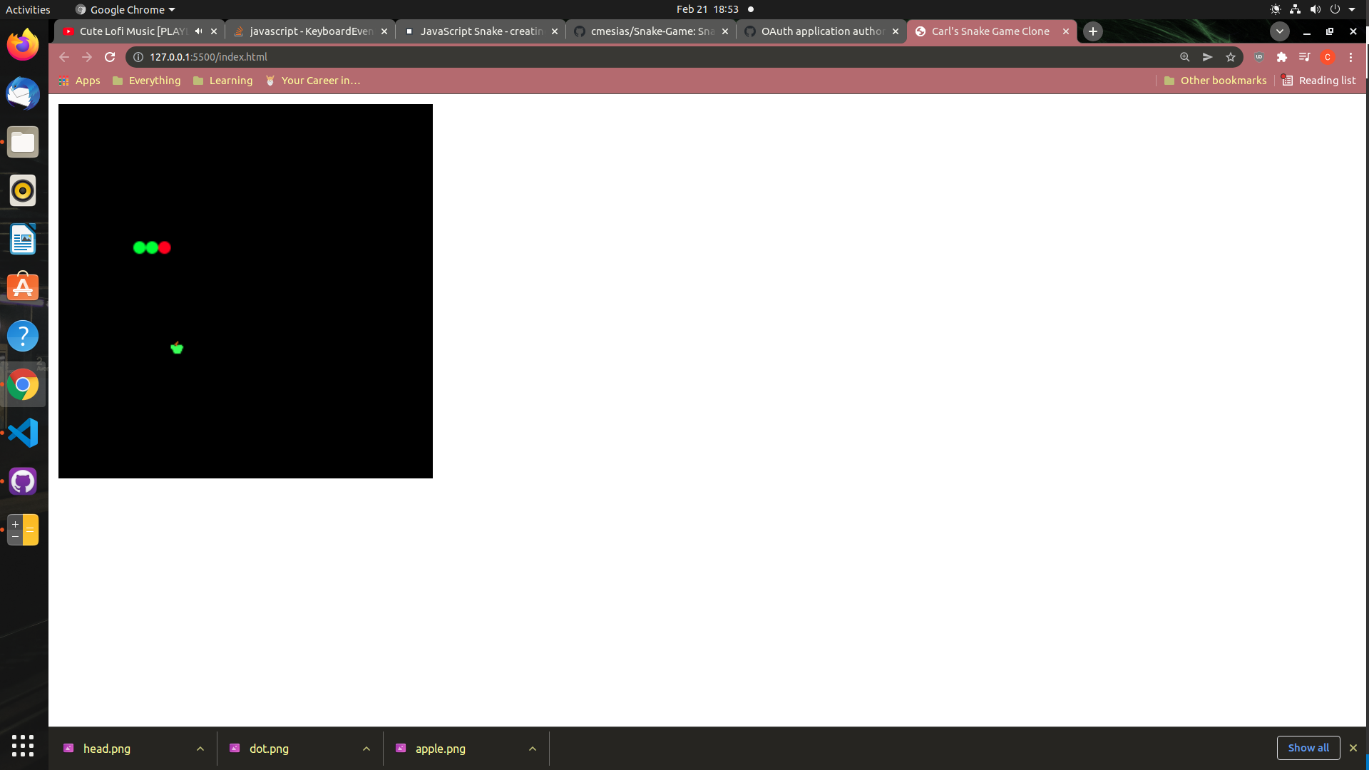 GitHub - cmesias/Snake-Game: Snake clone made in Javascript.