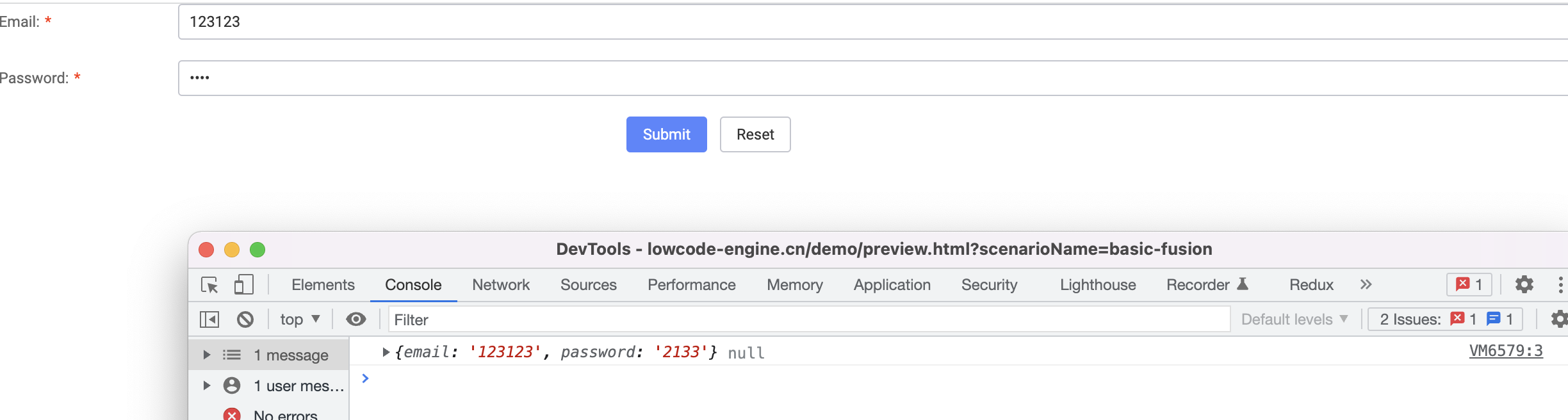 Antd Form 组件，无法拿到表单值，只能拿到默认值 · Issue #374 · alibaba/lowcode-engine · GitHub