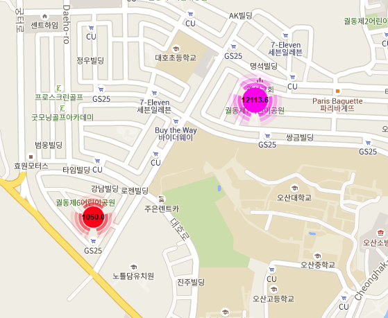 paint cluster in one location without making markers · Issue #578 · googlemaps/v3-utility ...