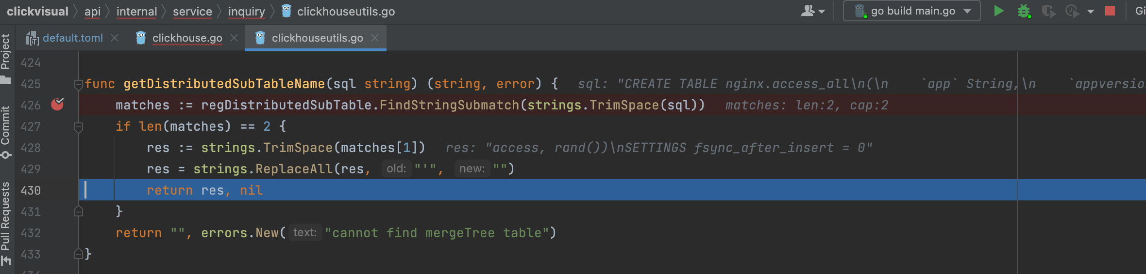 [BUG]: 分布表告警保存异常 · Issue #988 · clickvisual/clickvisual · GitHub