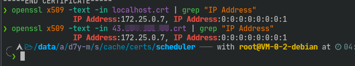 自动签发证书支持多IP/主机名 (Scheduler) · Issue #1887 · dragonflyoss/dragonfly · GitHub