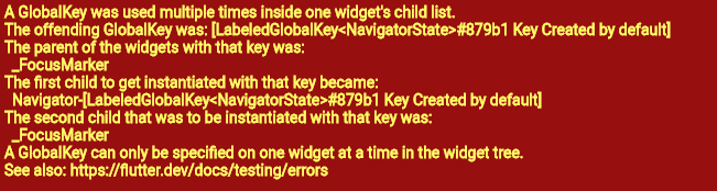 Bug Browser Refresh On Routes With Arguments Crashes The App Flutter Web App · Issue 931