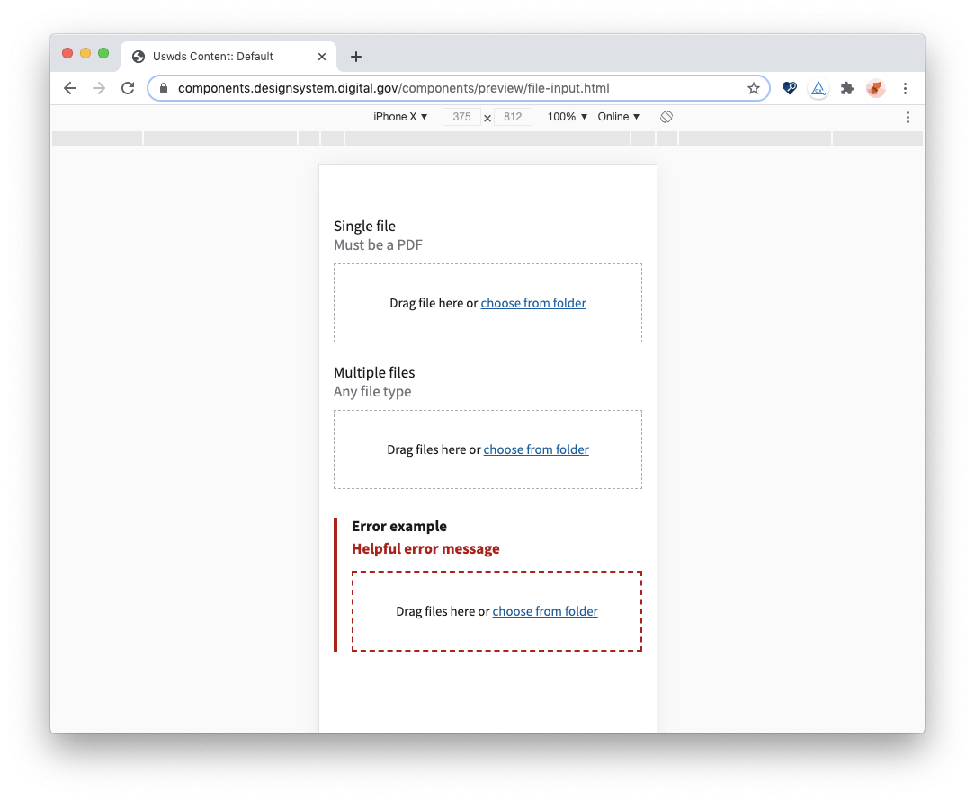File Input Drag File Here Instruction Is Not Sensible For Mobile Devices · Issue 3567