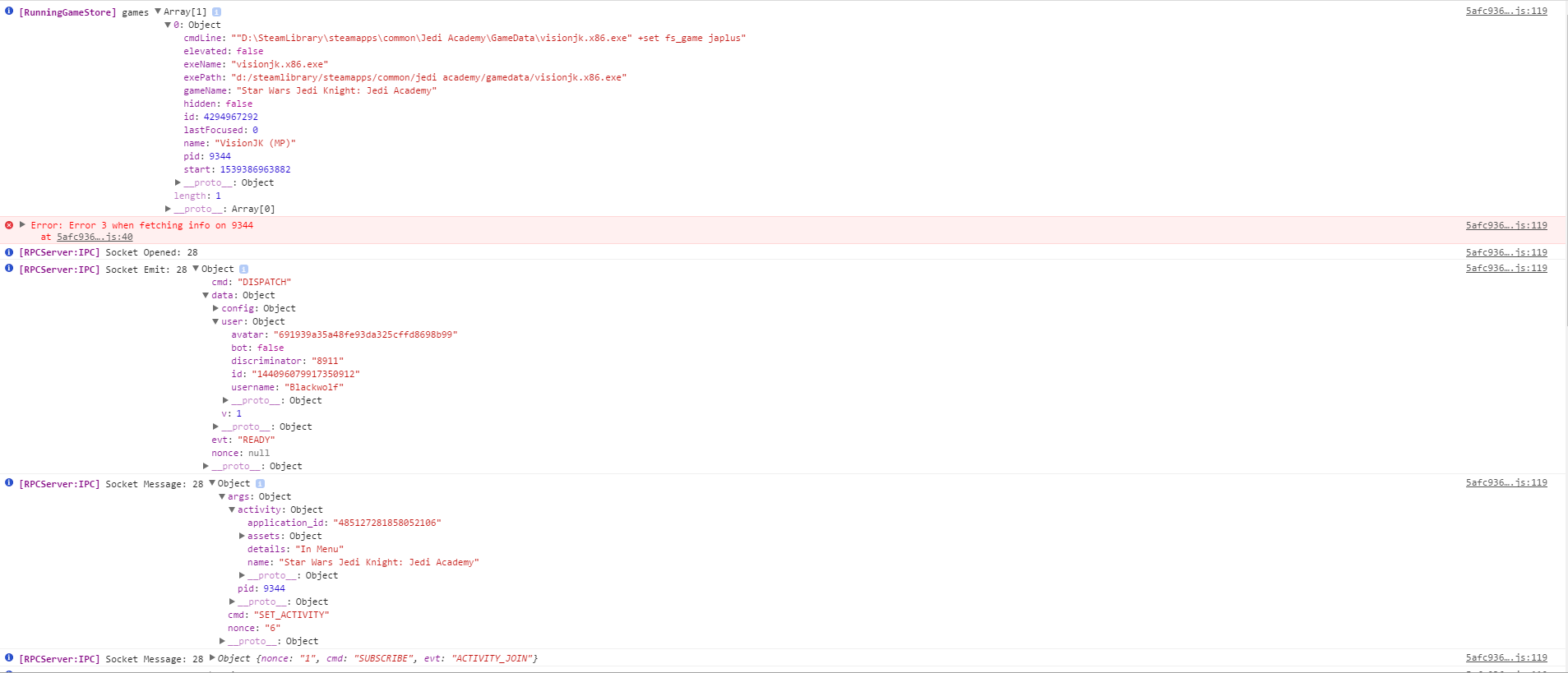 "Game not detected" Issue · Issue #238 · discord/discord-rpc · GitHub