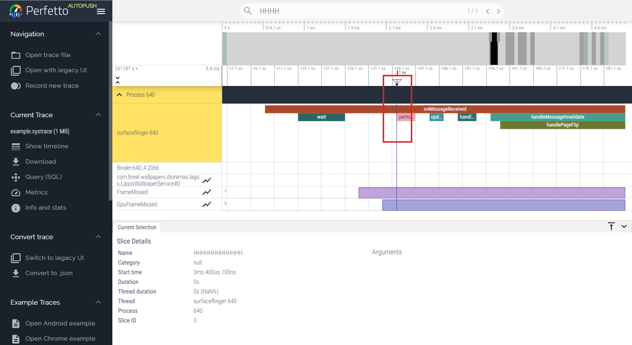 [UI] 'instant' event from tracing_mark_write is not visible · Issue #359 · google/perfetto · GitHub