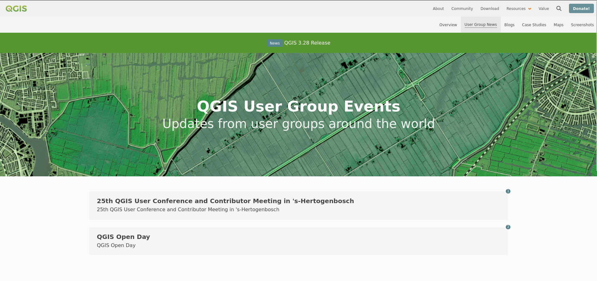 Remove "news QGIS release banner" · Issue #77 · qgis/QGIS-Website · GitHub