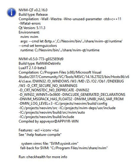 Serious lag when entering or writing a buffer on Windows · Issue #783 · equalsraf/neovim-qt · GitHub