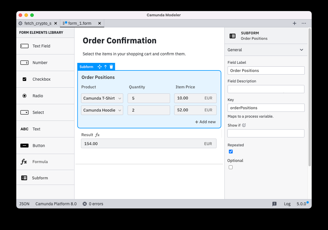 Templated sets of input fields to represent object collections (or ...
