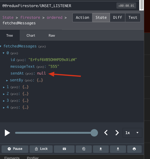 Firebase Timestamp Returns Null · Issue 731 · Prescottpruereact Redux 