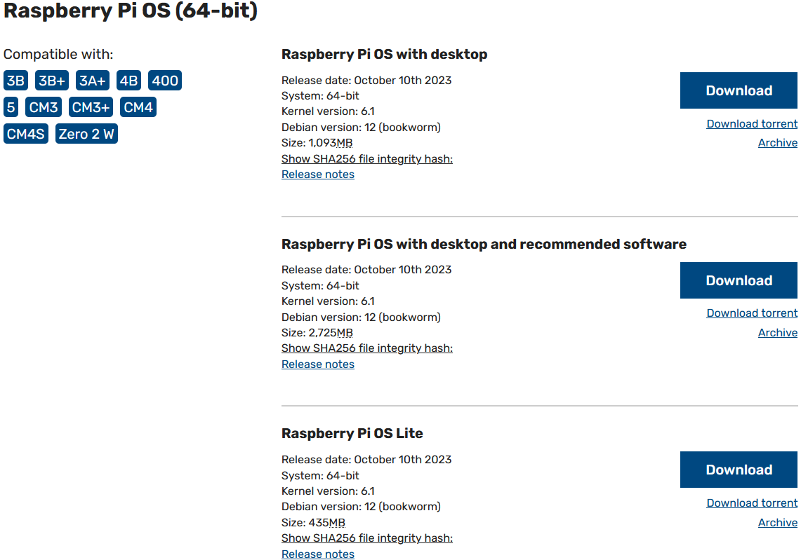 [FEATURE]: Understand the reason bookworms isn't recommended on Pi3 · Issue #730 · raspberrypi ...