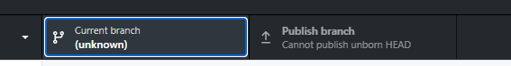 Github Desktop Got Branch Unknown Doesnt Read Correct Branches From 