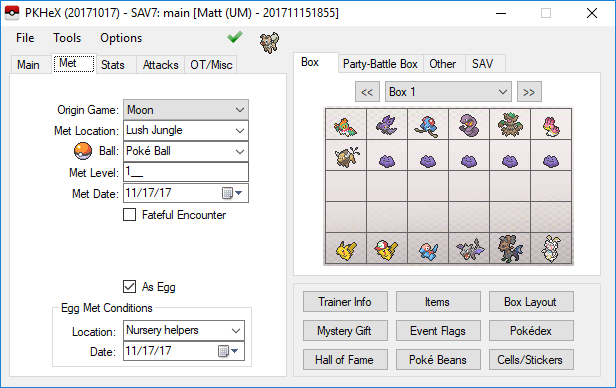 [Bug] Dusk Rockruff/Lycanroc · Issue #1611 · kwsch/PKHeX · GitHub