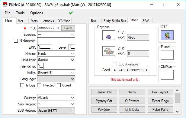 GTS Slot Bugs · Issue #1795 · kwsch/PKHeX · GitHub