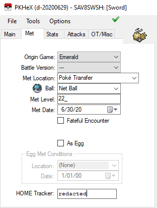 Special ball Shedinja · Issue #2914 · kwsch/PKHeX · GitHub