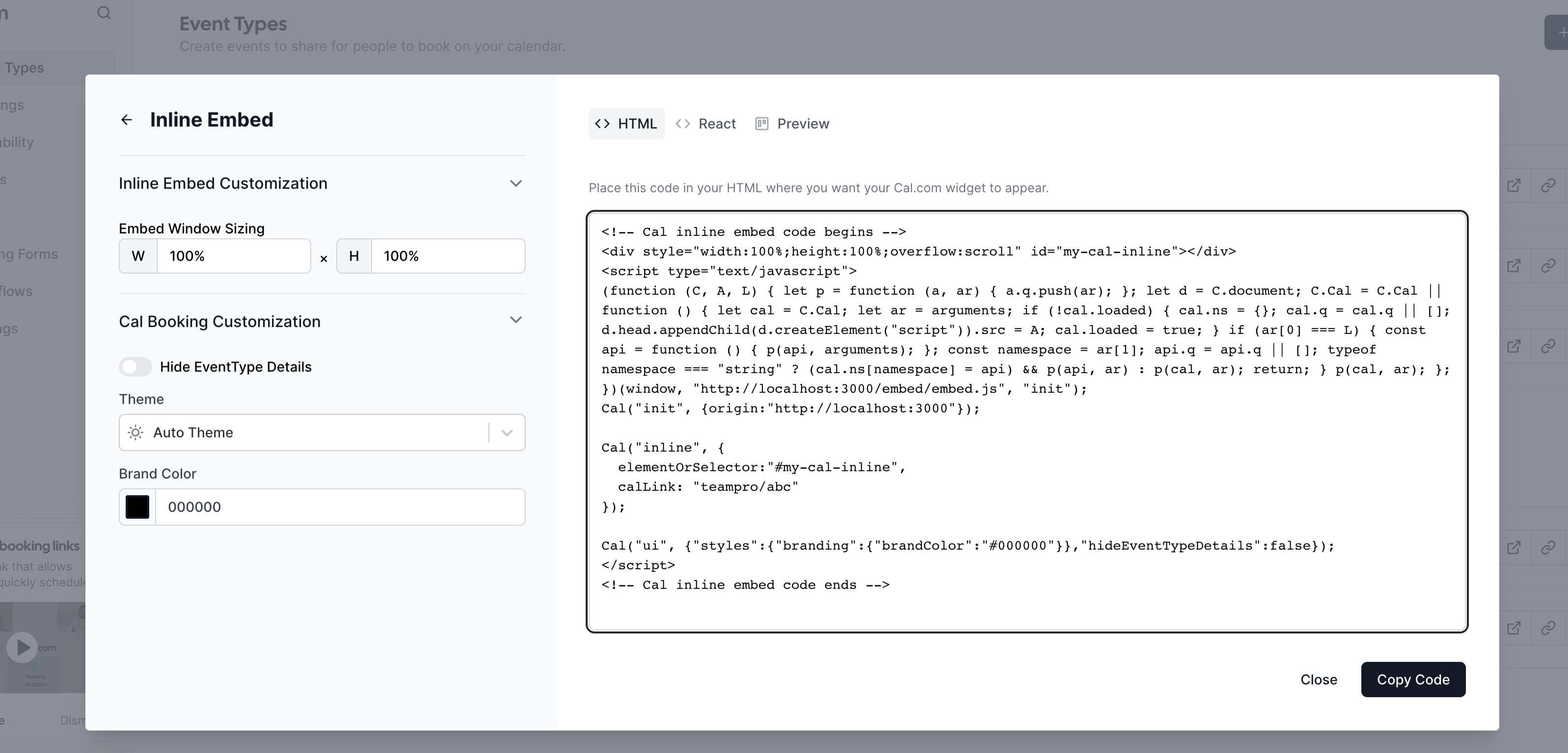 [CAL-1423] [Documentation] Usage of Embed in Self Hosting · Issue #7326 · calcom/cal.com · GitHub