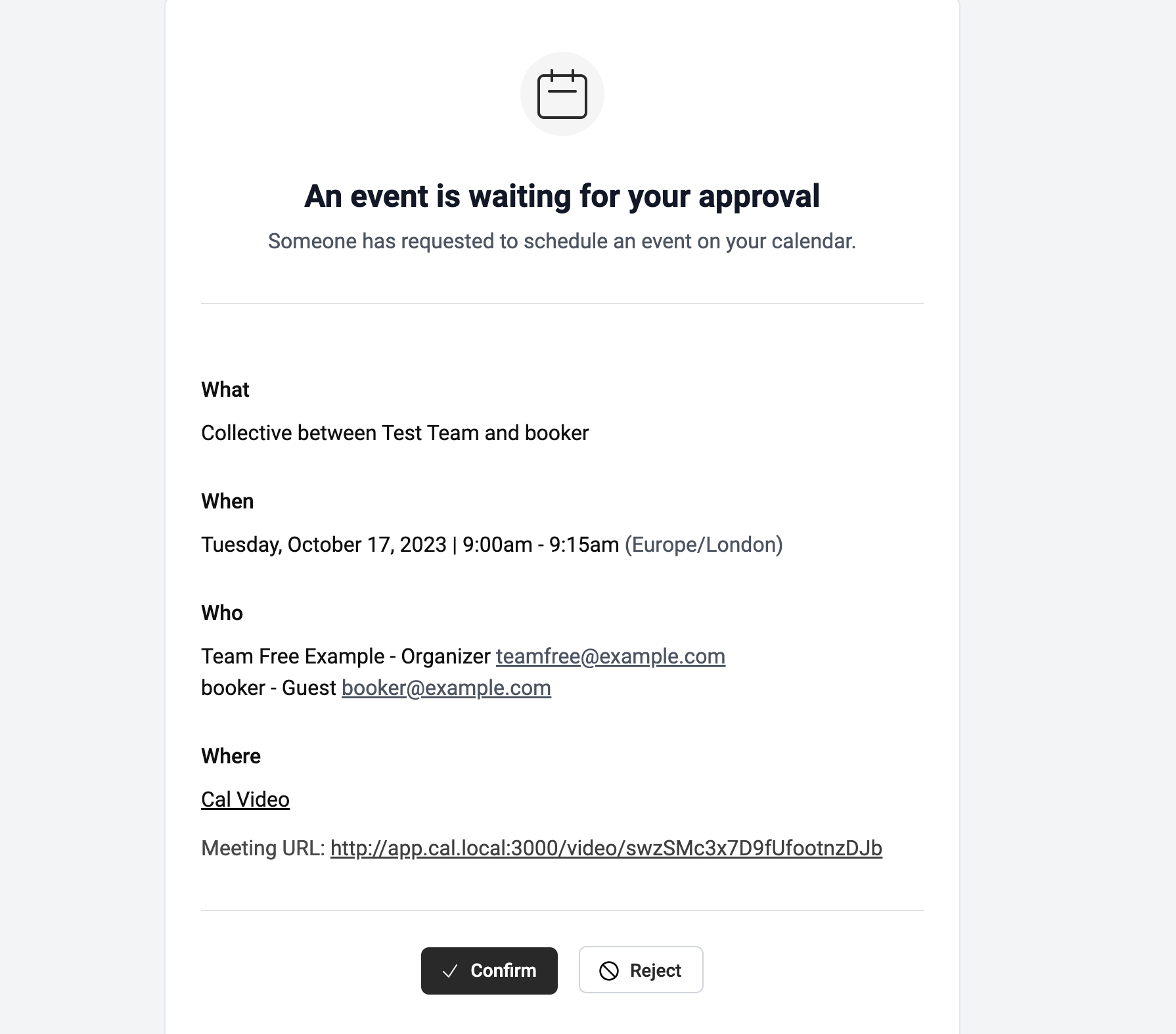 Awaiting approval email has Video Link - It should be available only ...
