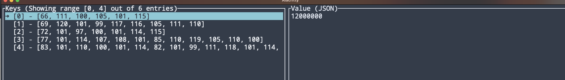 `reth db list SyncStage` keys should be strings · Issue #1456 · paradigmxyz/reth · GitHub