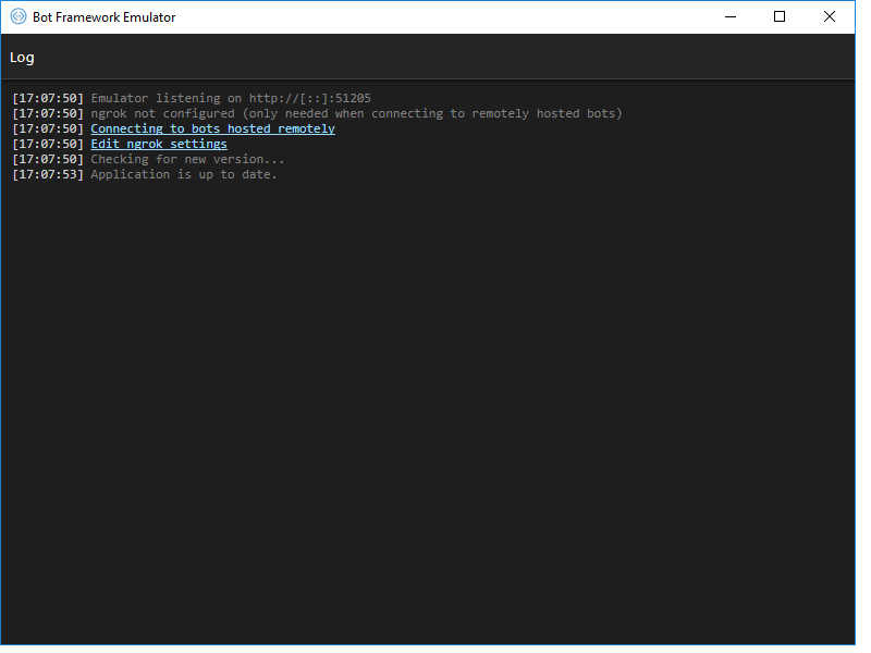 Emulator Does Not Have Functionalities Displayed · Issue 420 · Microsoft Botframework Emulator