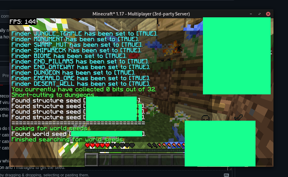 Request for 1.17 · Issue #212 · KaptainWutax/SeedCracker · GitHub