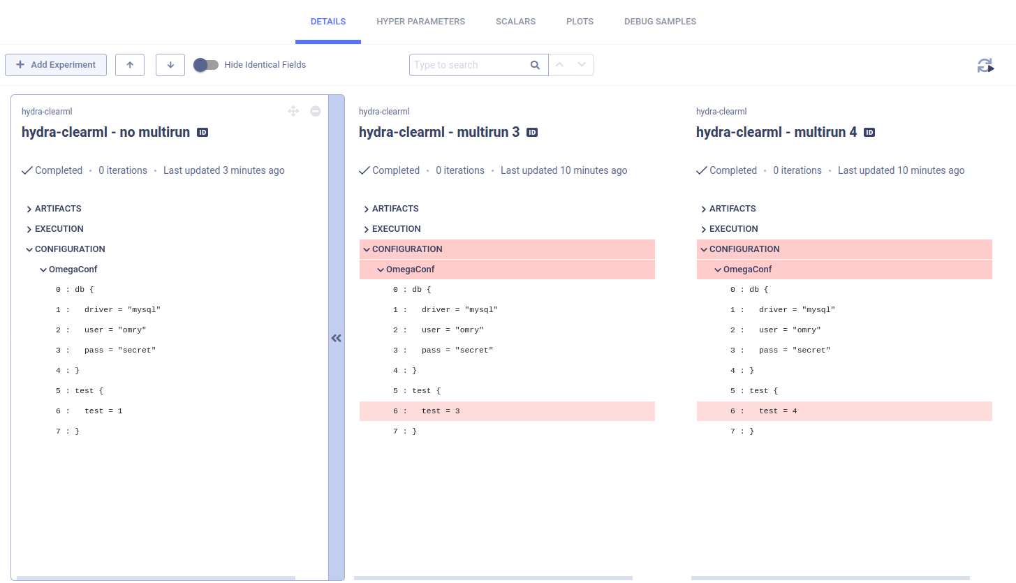 Problem with multirun in hydra · Issue #306 · clearml/clearml · GitHub