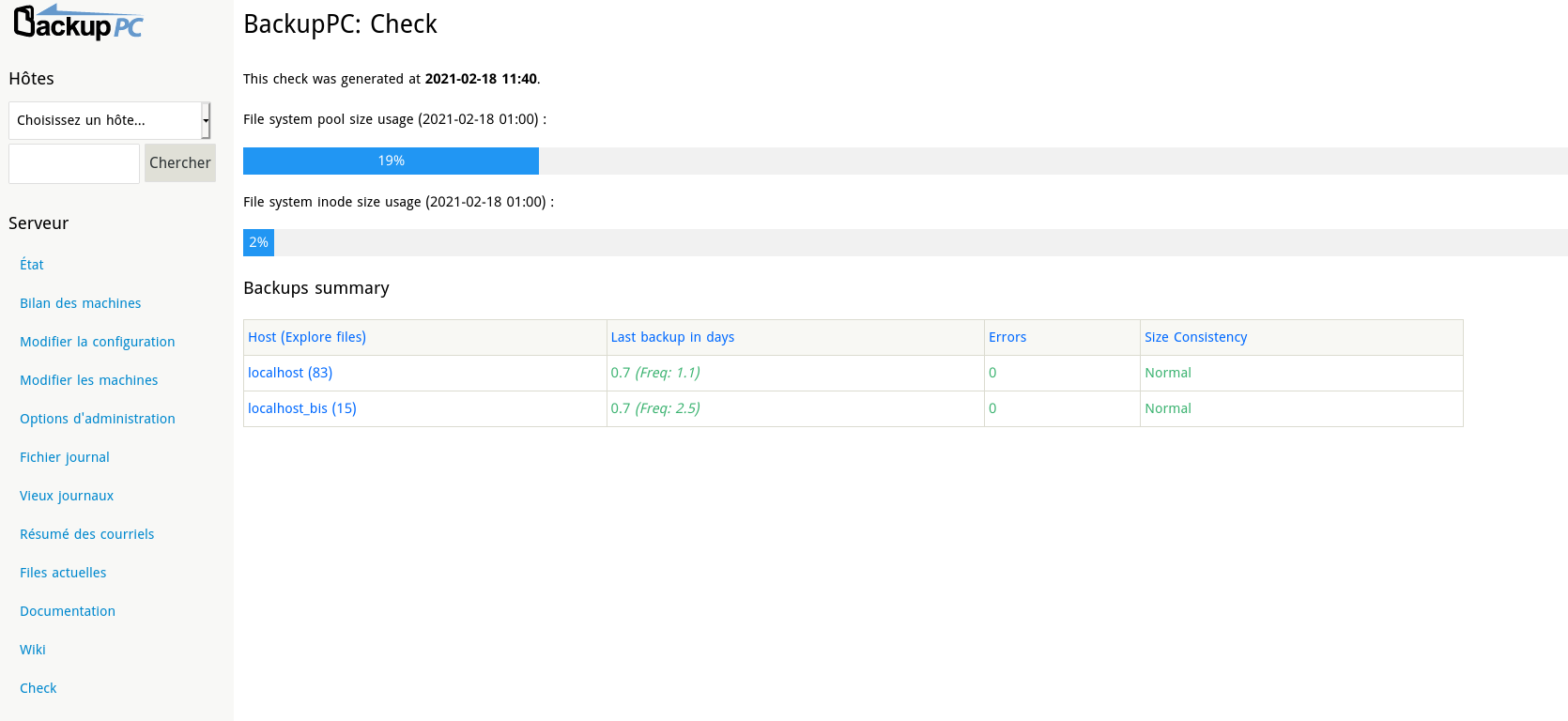 BackupPC-Check by heuzef · Pull Request #419 · backuppc/backuppc · GitHub