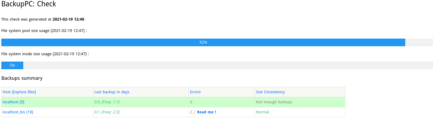 BackupPC-Check by heuzef · Pull Request #419 · backuppc/backuppc · GitHub