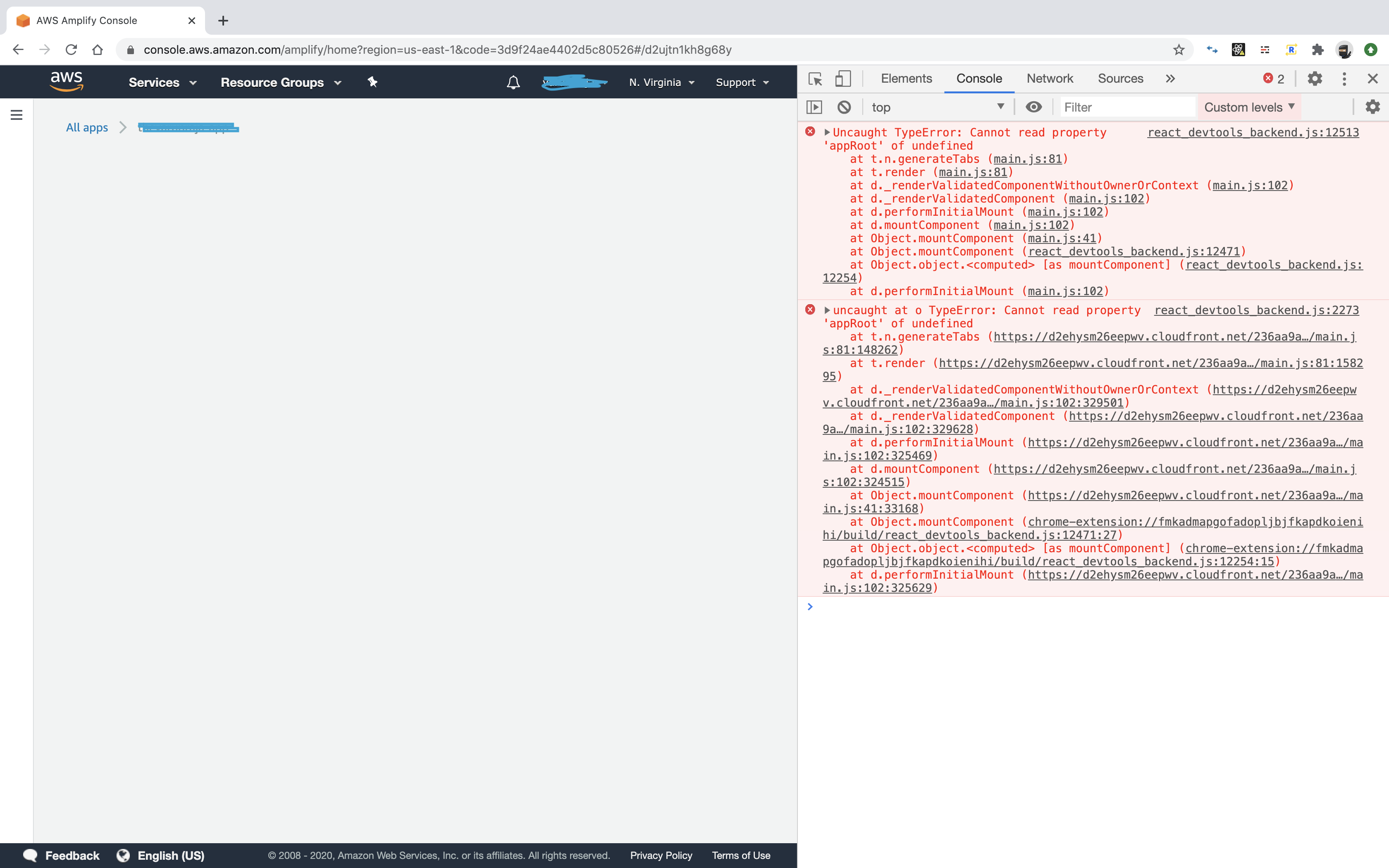 After making a bad change to build YML file, I can't view my project in ...