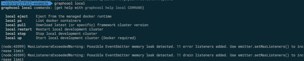 Possible EventEmitter memory leak detected · Issue #919 · prisma/prisma1 · GitHub