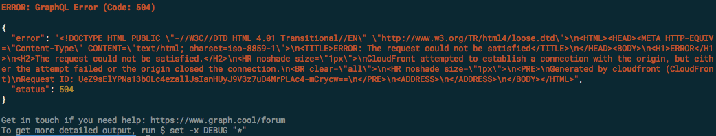 gc logs should handle 5xx errors gracefully · Issue #314 · Graphcool ...