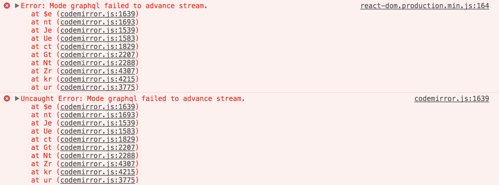 Random crashes when prompting the autocomplete · Issue #475 · graphql/graphql-playground · GitHub