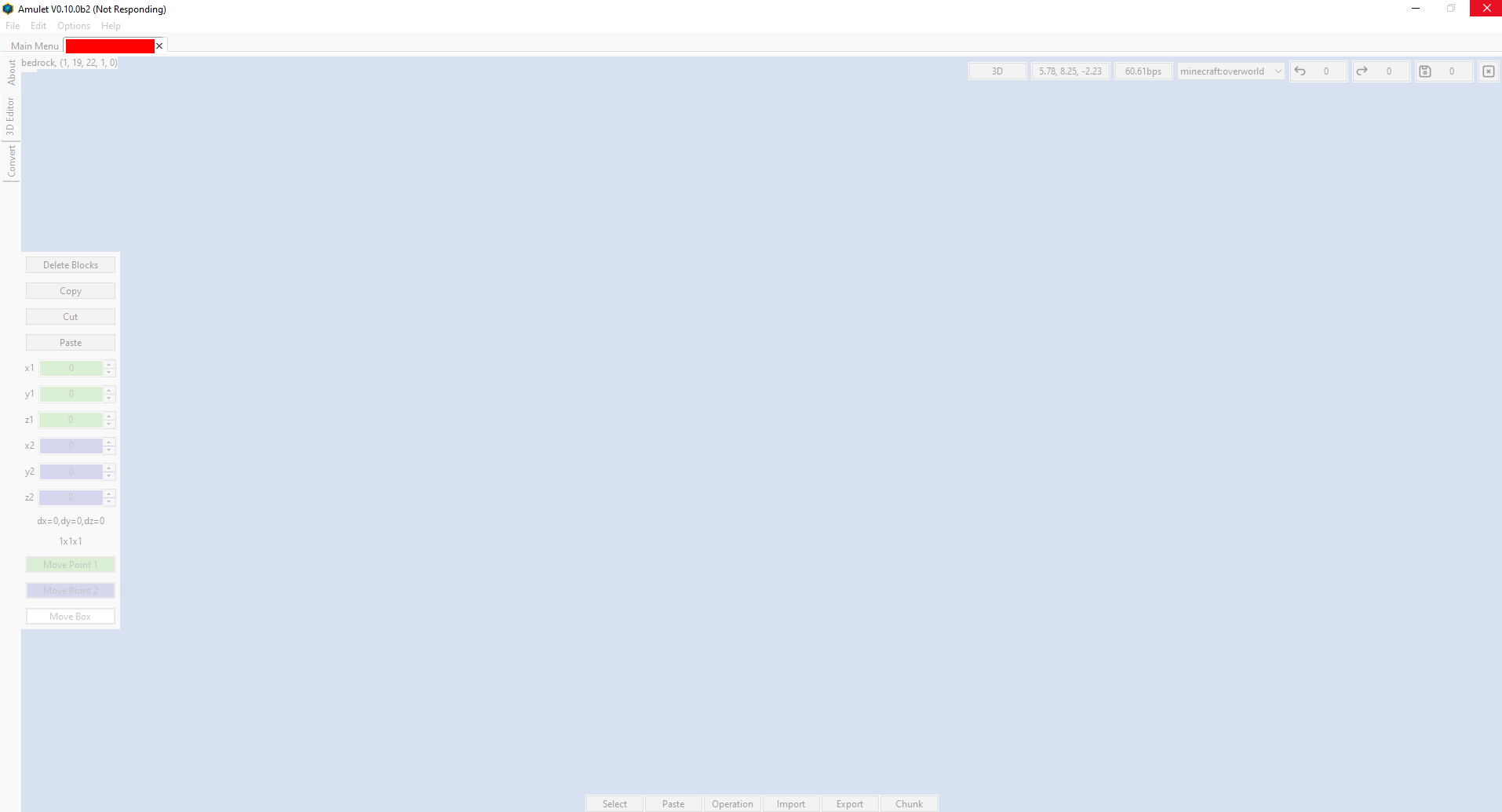 [Bug Report] The world dont load · Issue #772 · Amulet-Team/Amulet-Map-Editor · GitHub