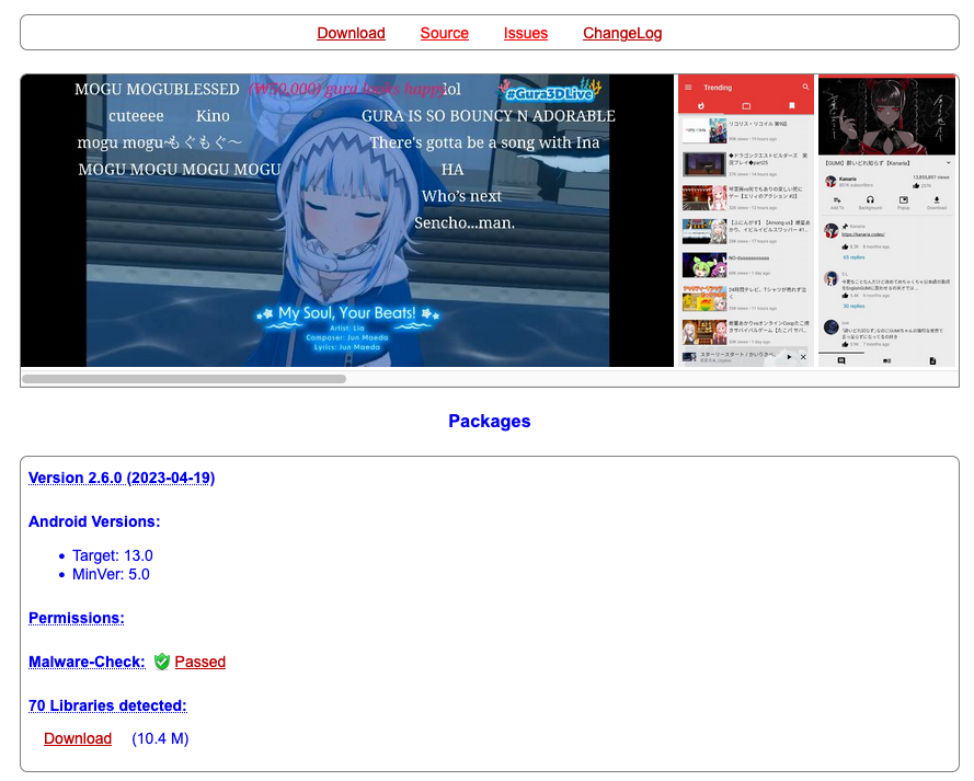 Github releases not updated on F-Droid and IzzyOnDroid · Issue #102 · InfinityLoop1308/PipePipe ...