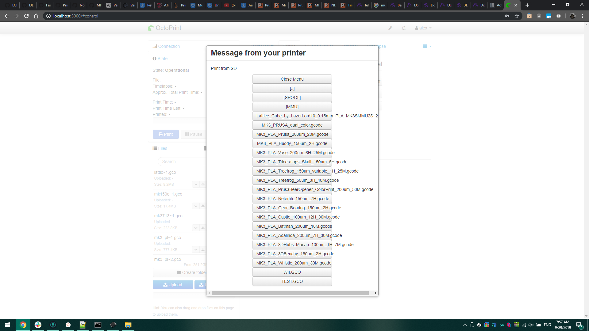 Action Command Prompt: Rendering error with long texts · Issue #3292 · OctoPrint/OctoPrint · GitHub
