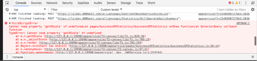 折线图有两条线－－－微信小程序 · Issue #165 · antvis/wx-f2 · GitHub