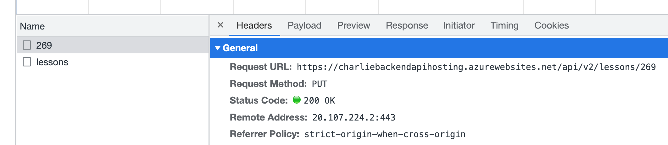 After saving changes on the page [Edit Lesson], these changes are not added to the list of all ...
