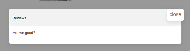 The close button of the dialog is not work. · Issue #188 · lusaxweb/vuesax · GitHub