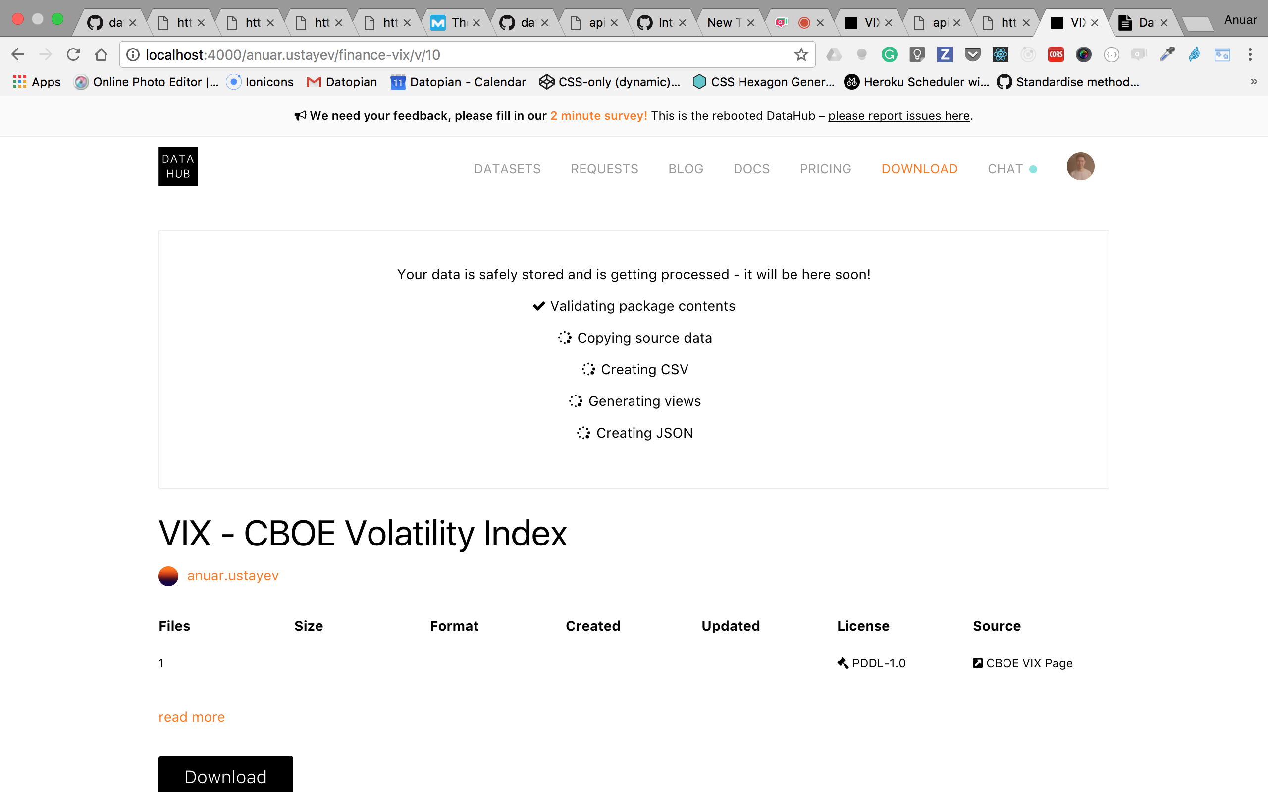 URL scheme changes: full url · Issue #141 · datahub-v2/frontend · GitHub