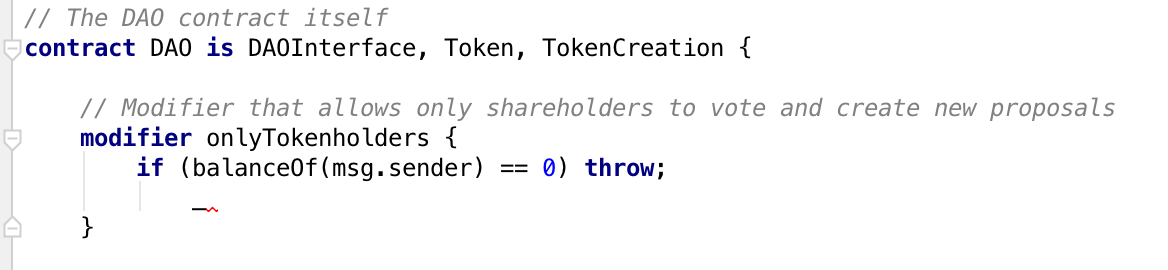 Regression `` Should Be Recognised · Issue 134 · Intellij Solidityintellij Solidity · Github
