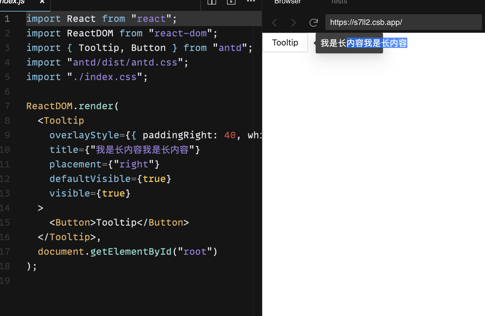 Tooltips Are Not Completely Displayed On Safari 1403 · Issue 32122 · Ant Designant Design