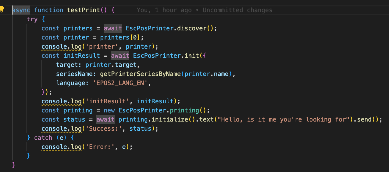 [iOS] Error: ERR_COVER_OPEN · Issue #71 · tr3v3r/react-native-esc-pos-printer · GitHub